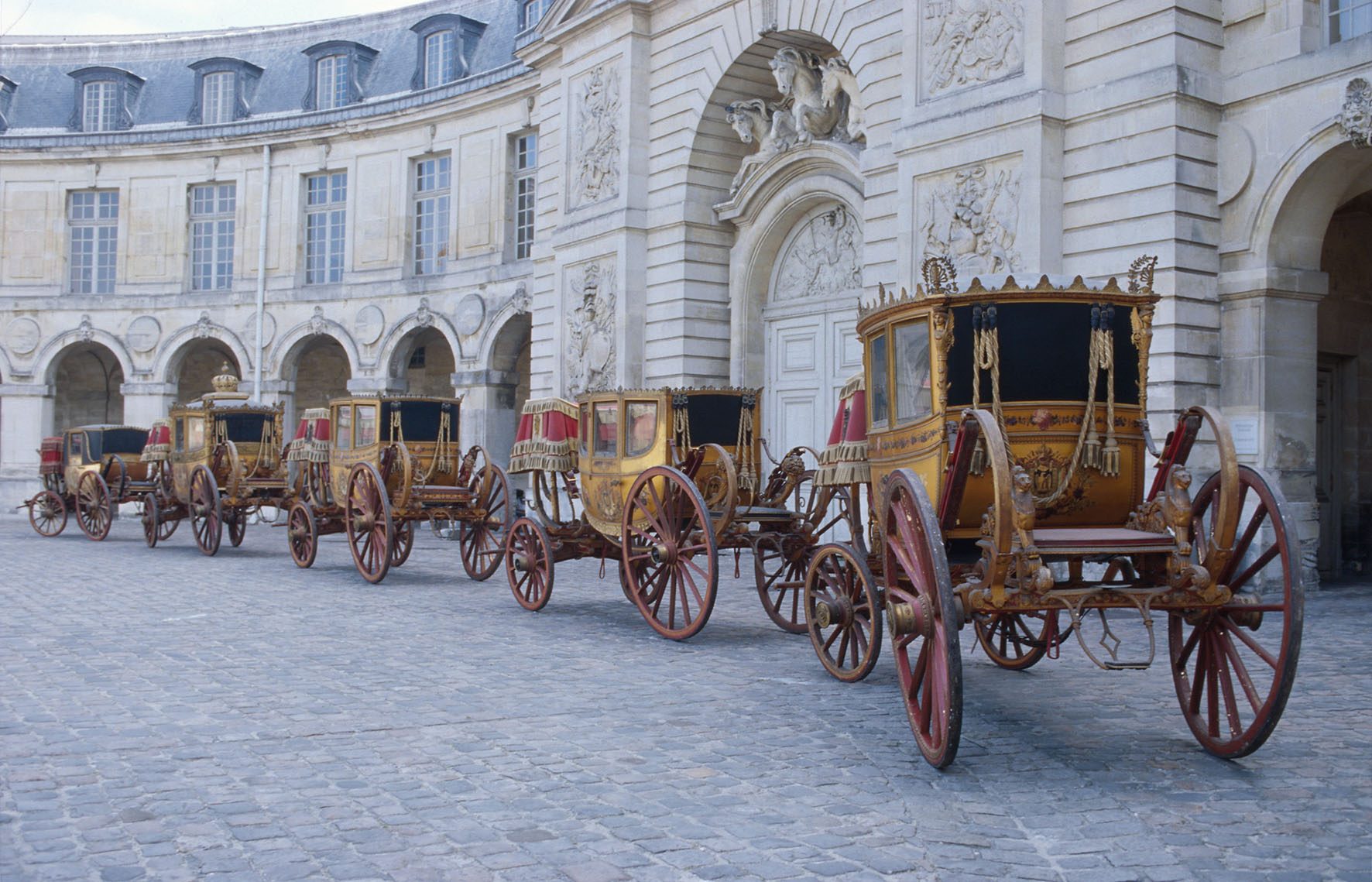 La Galerie des Carrosses au château de Versailles - Destination Yvelines